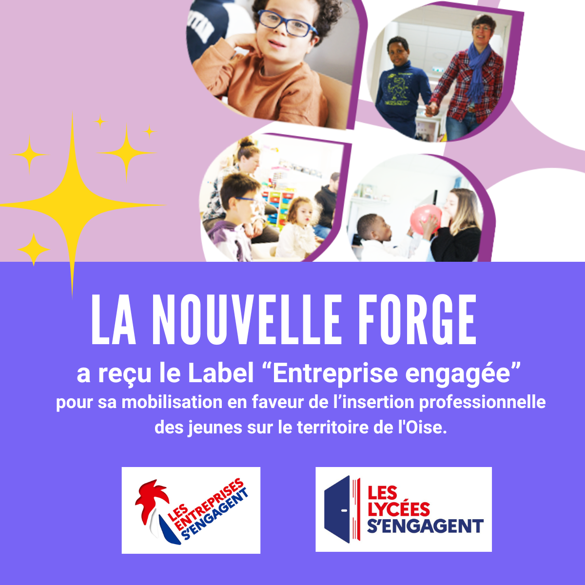 La Nouvelle Forge reçoit le label "Entreprise engagée" - La Nouvelle Forge